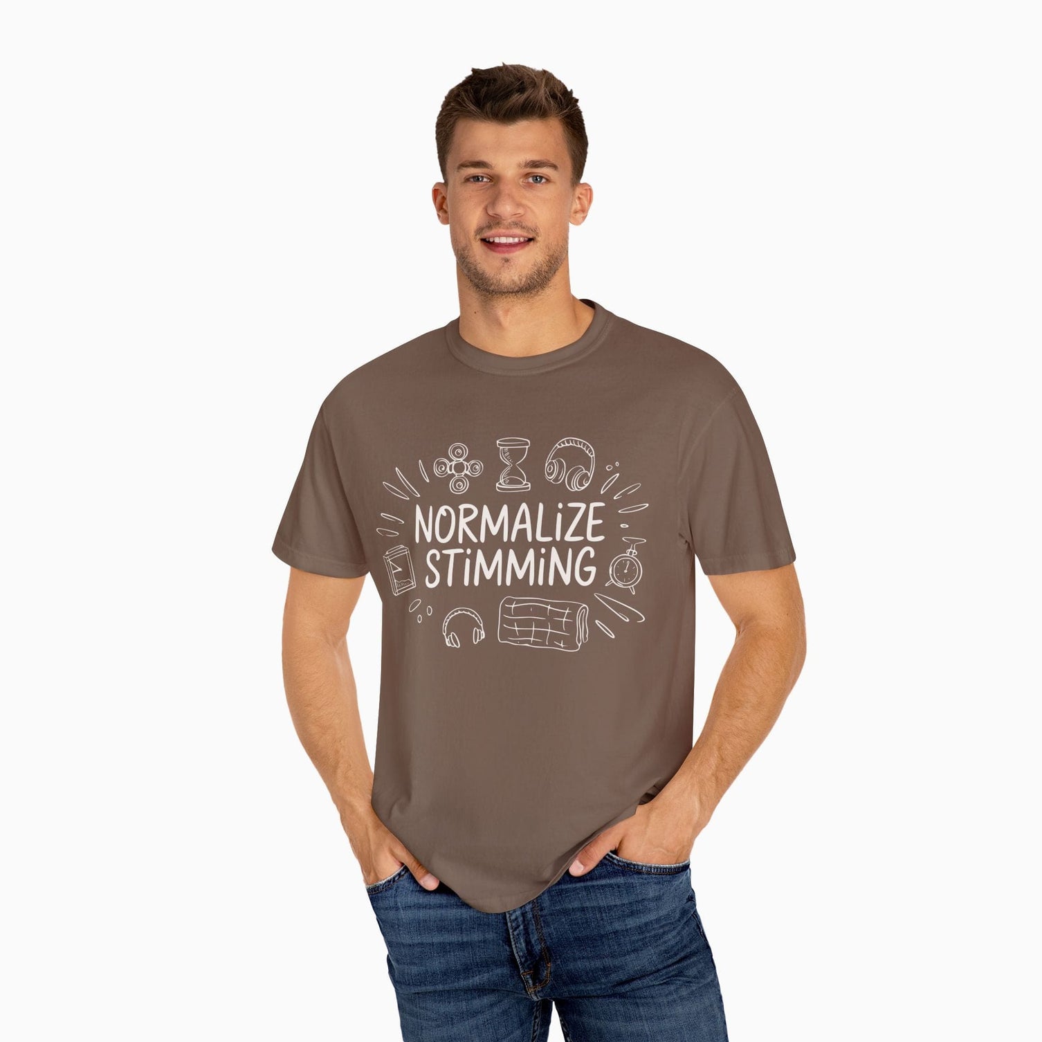 Normalize Stimming Comfort Colors T-Shirt – Daily Bloom